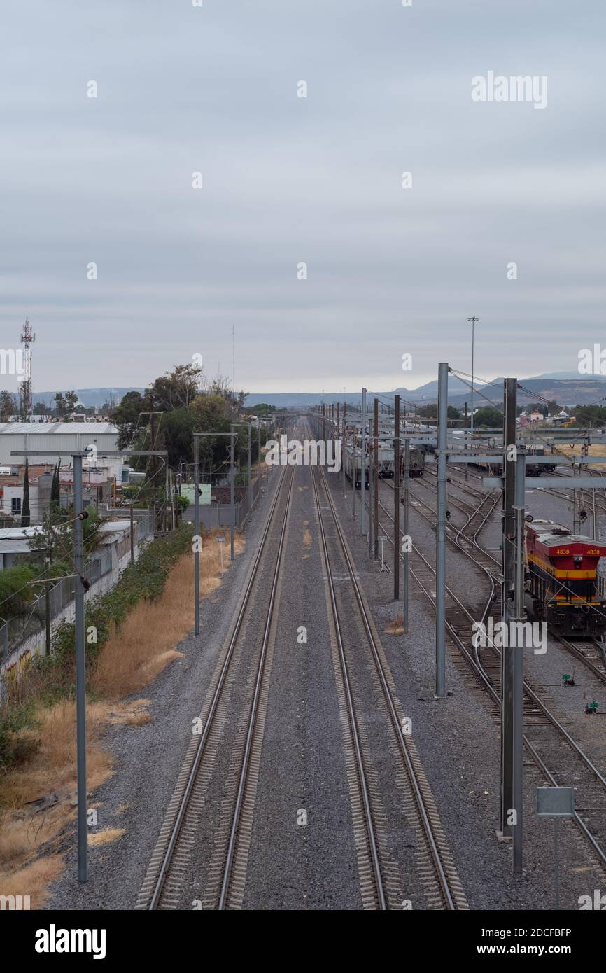 train station and railways Stock Photo - Alamy