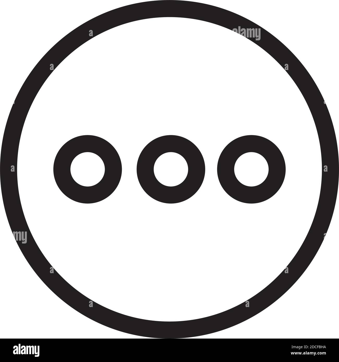 menu options interface line style icon vector illustration design Stock ...
