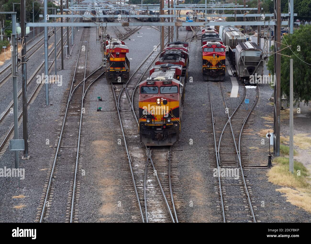 train station and railways Stock Photo - Alamy