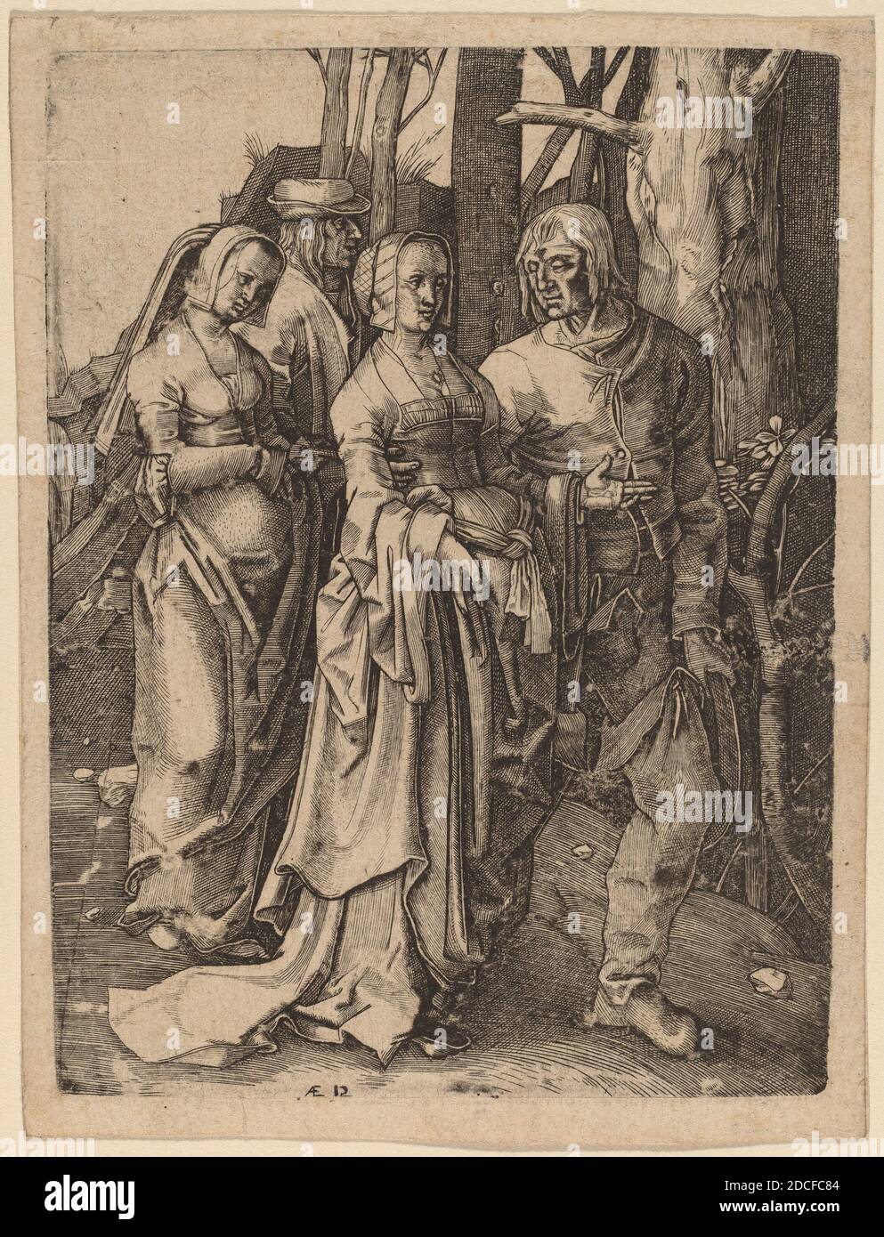 Hieronymus Wierix, (artist), Flemish, c. 1553 - 1619, Lucas van Leyden ...