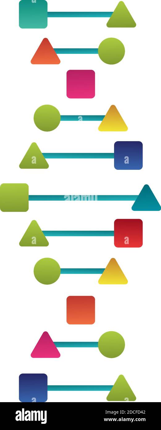dna molecule structure isolated icon vector illustration design Stock Vector Image & Art - Alamy