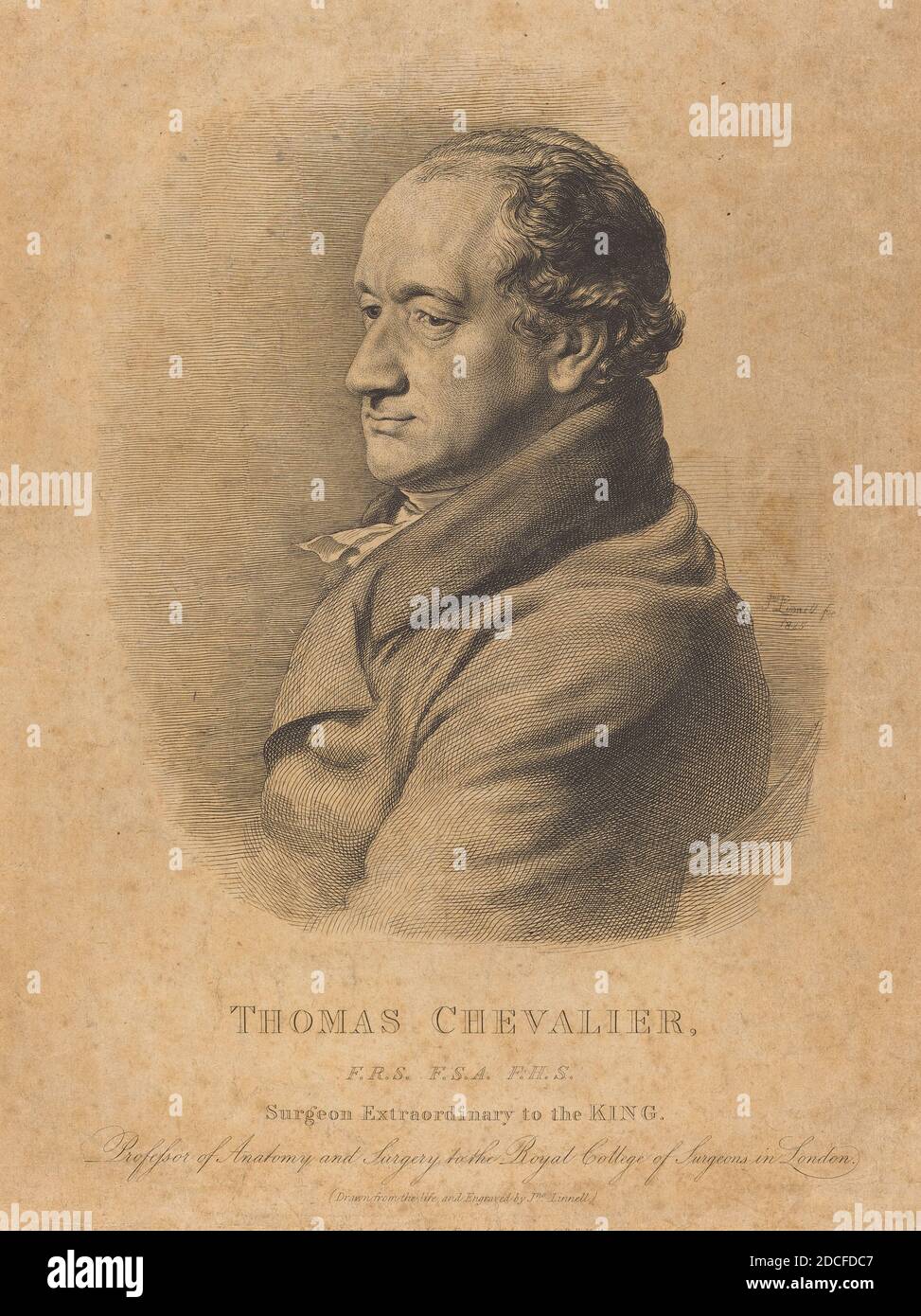 John Linnell, (artist), British, 1792 - 1882, Thomas Chevalier, 1825 ...