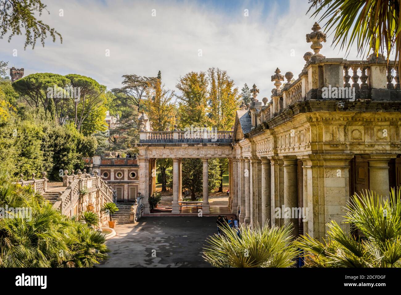MONTECATINI TERME, ITALY - OCTOBER 12, 2018: View of the Terme ...