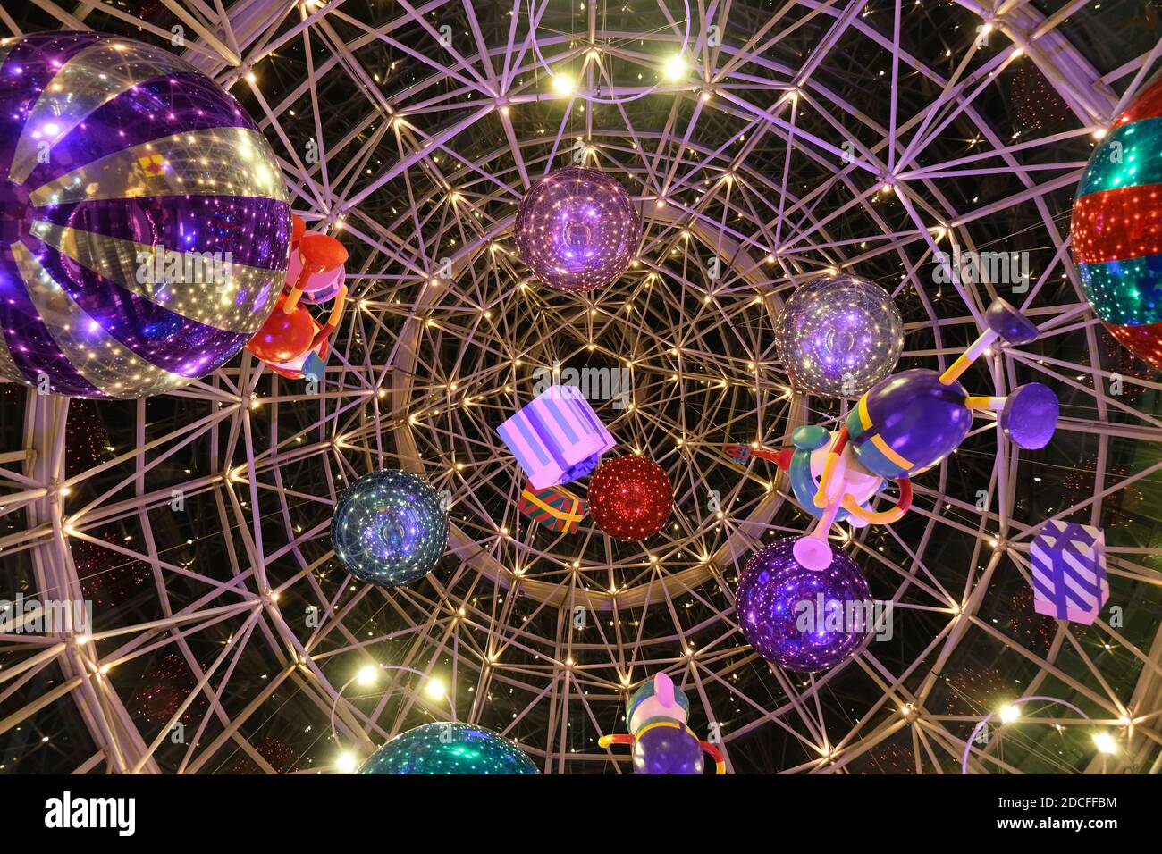 Christmas Theme Park Stock Photo - Alamy