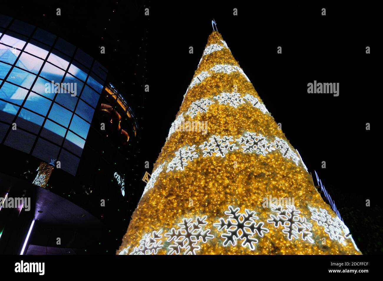 Christmas Theme Park Stock Photo - Alamy