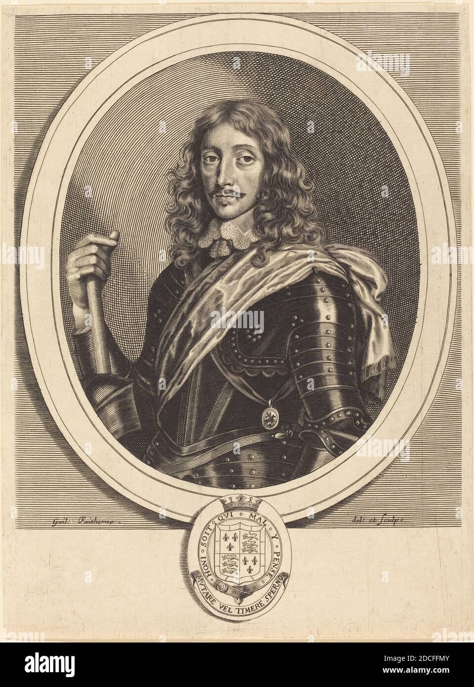 William Faithorne, (artist), English, 1616 - 1691, Henry Somerset, 1st ...