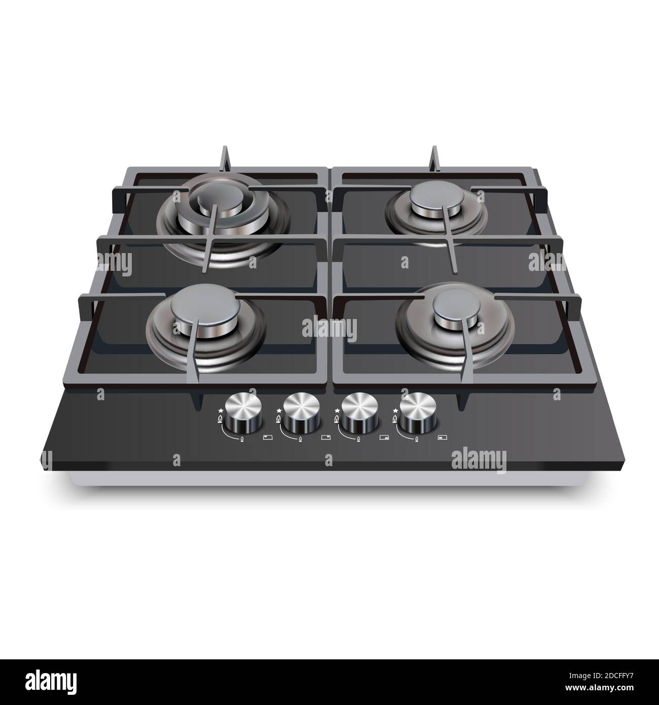 Cooktop vector vectors hi-res stock photography and images - Alamy