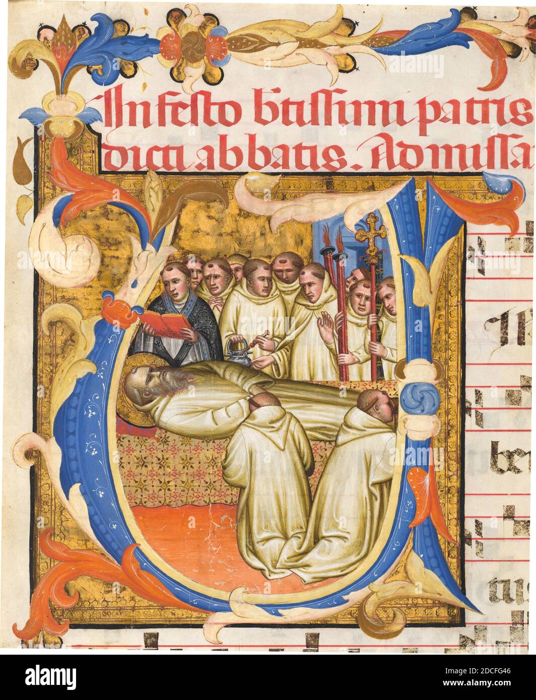 Fra Gregorio Mutii da Montalcino, (artist), Sienese, died 1395, Death ...