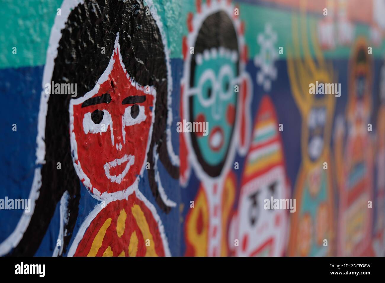 Mural panel painting hi-res stock photography and images - Alamy