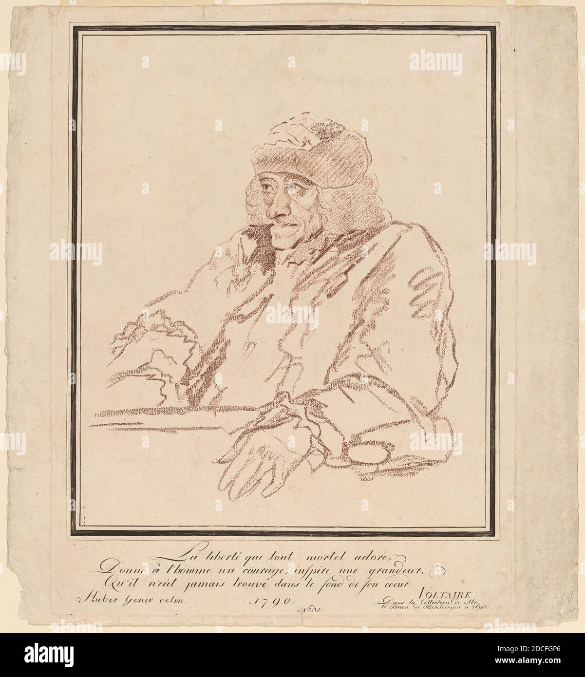 French 18th Century, (artist), Jean Huber, (artist after), Swiss, 1721 ...