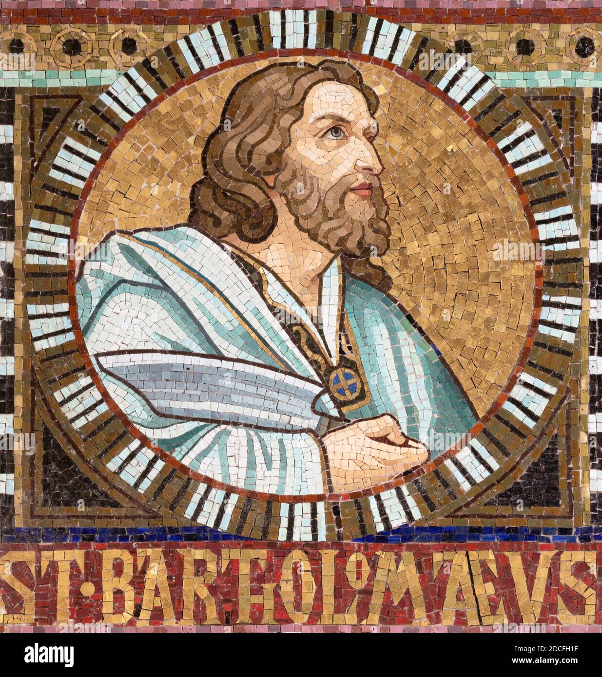 VIENNA, AUSTIRA - OCTOBER 22, 2020: The detail of apostle St ...