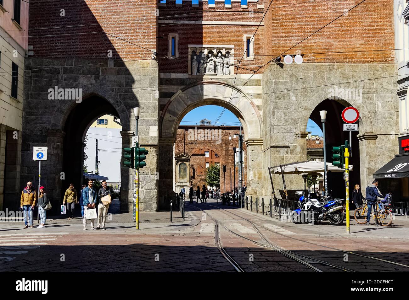 Old trams milan hi-res stock photography and images - Alamy