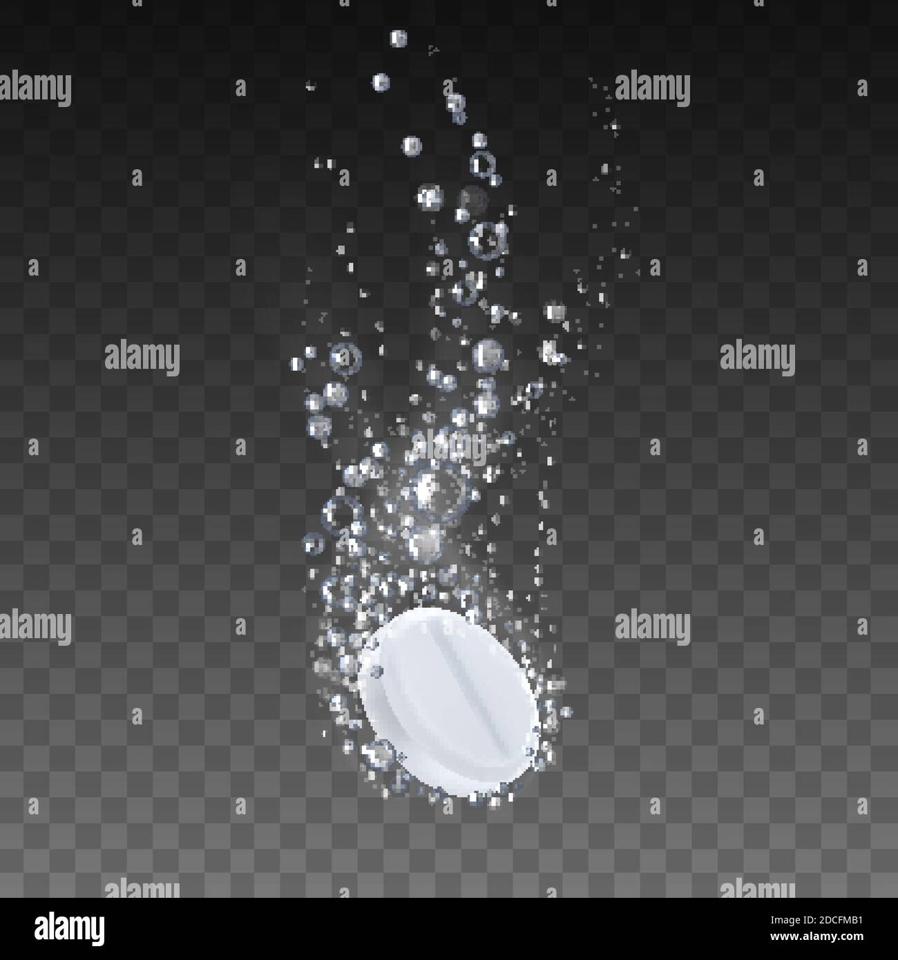 Effervescent Soluble Drug Flu Treatment Vector Stock Vector Image & Art ...