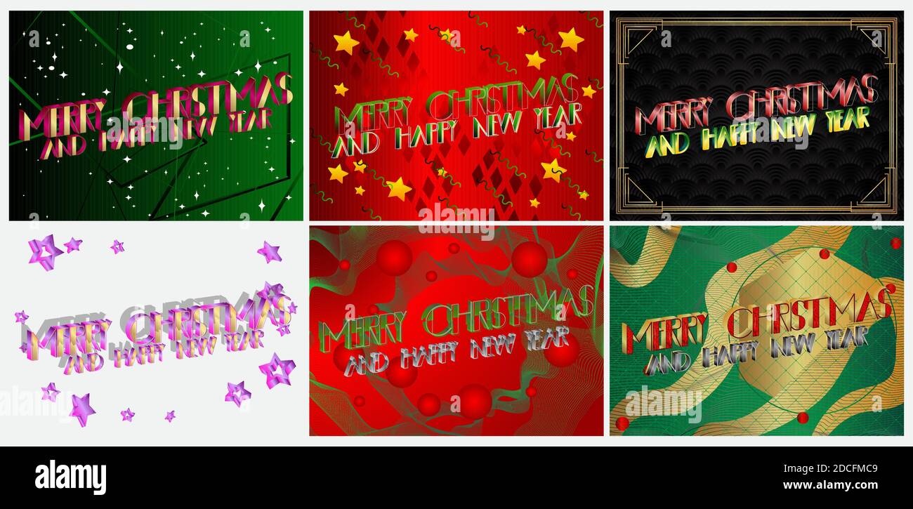 Christmas greetings card frame Stock Vector Images - Alamy