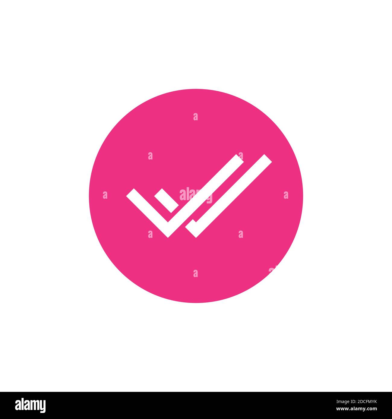 Double tick hi-res stock photography and images - Alamy