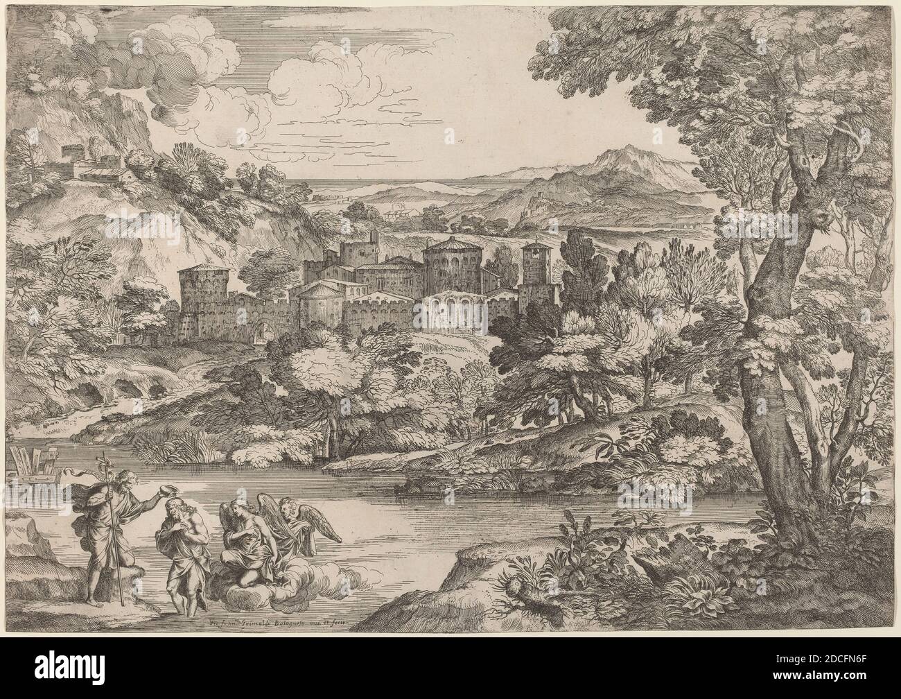 Giovanni Francesco Grimaldi, (artist), Italian, 1606 - 1680, The ...