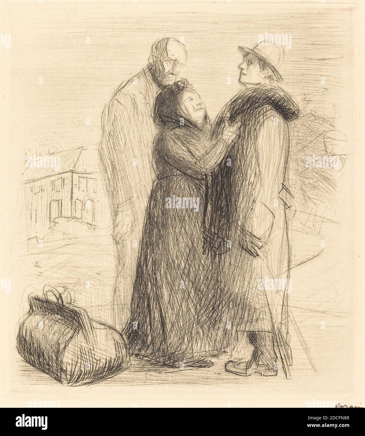 Jean-Louis Forain, (artist), French, 1852 - 1931, The Departure of the ...