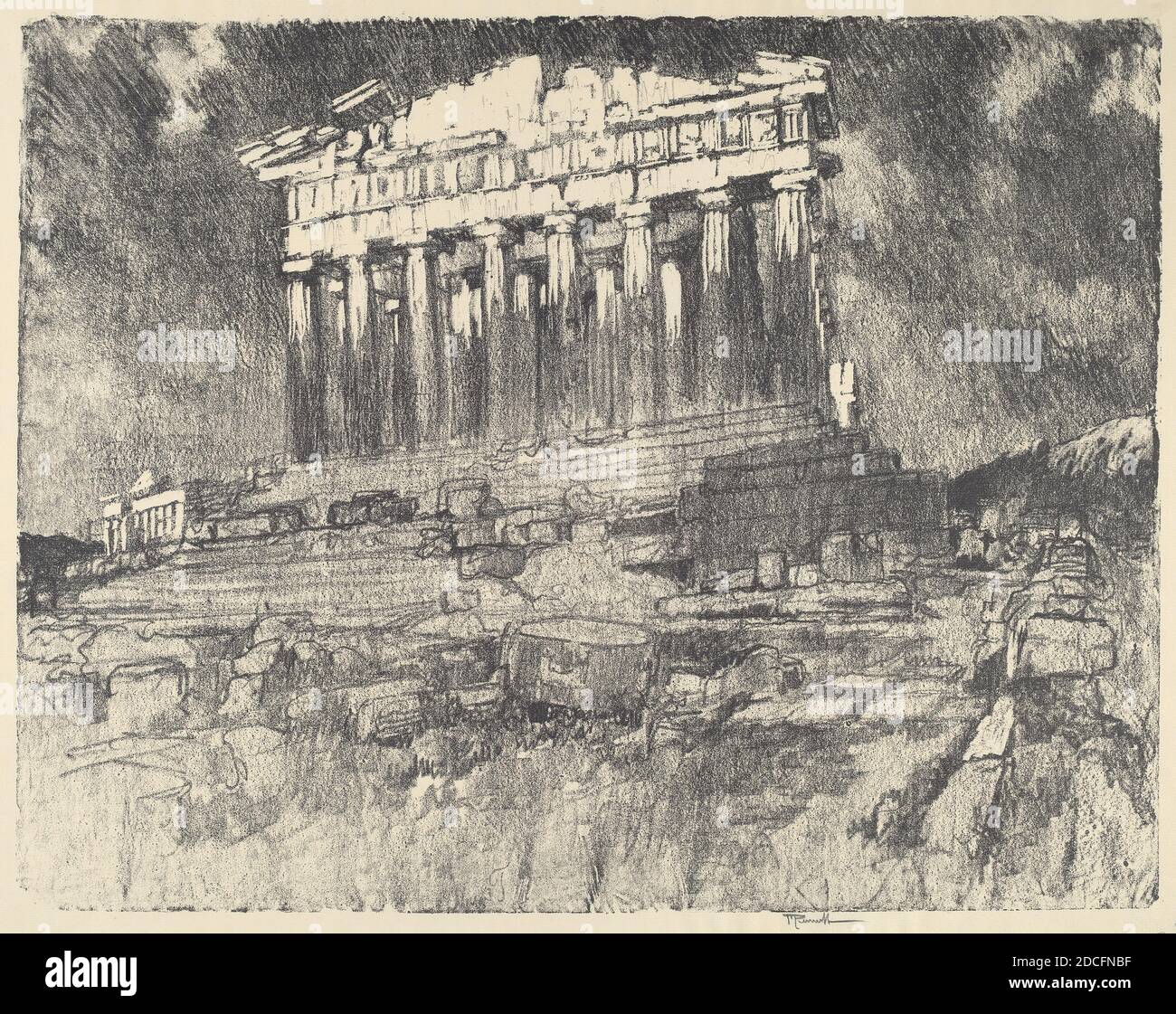 Joseph Pennell, (artist), American, 1857 - 1926, The Facade of the ...