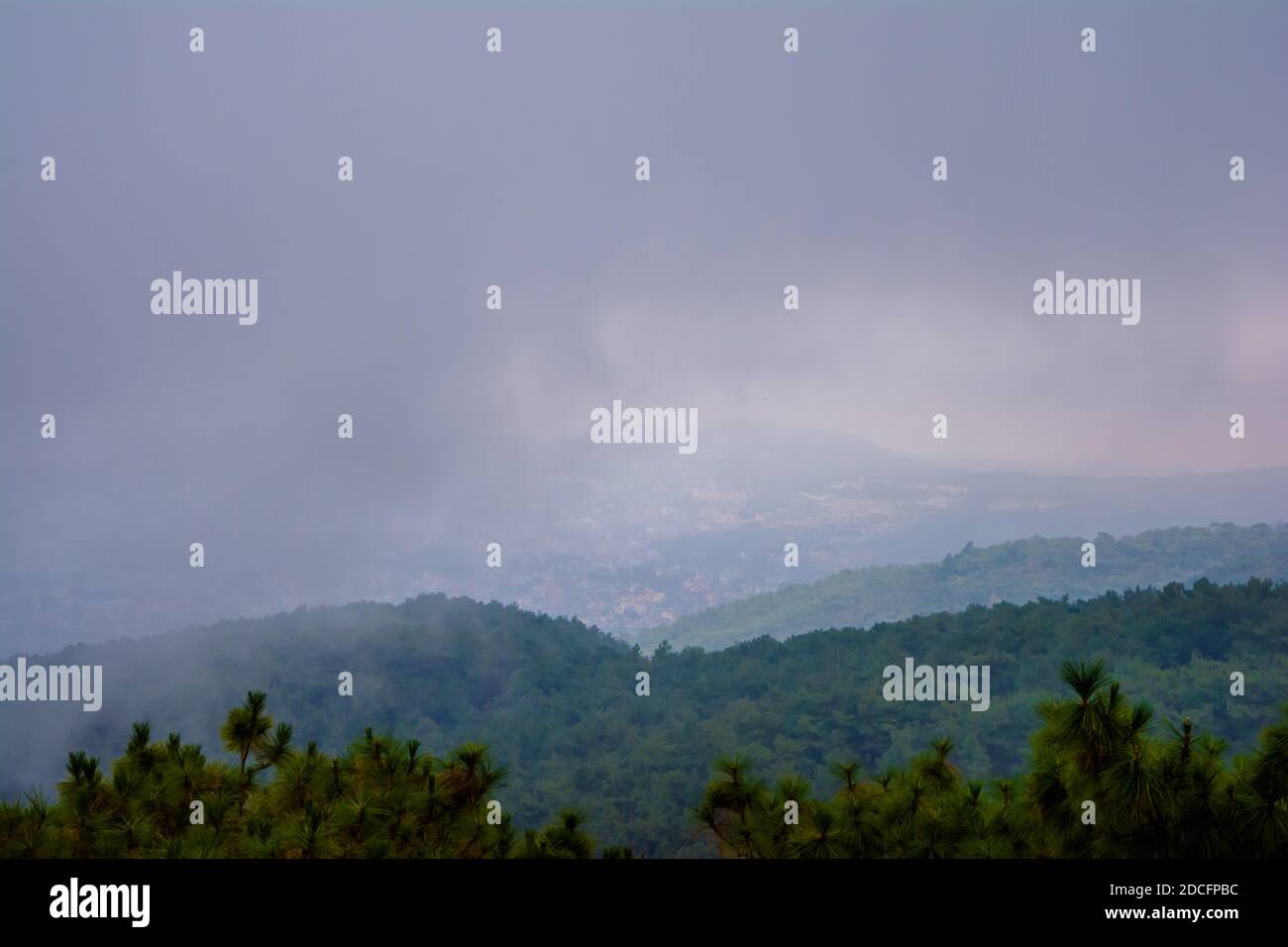 Shillong View Point, Laitkor Peak shillong meghalaya india Stock Photo ...