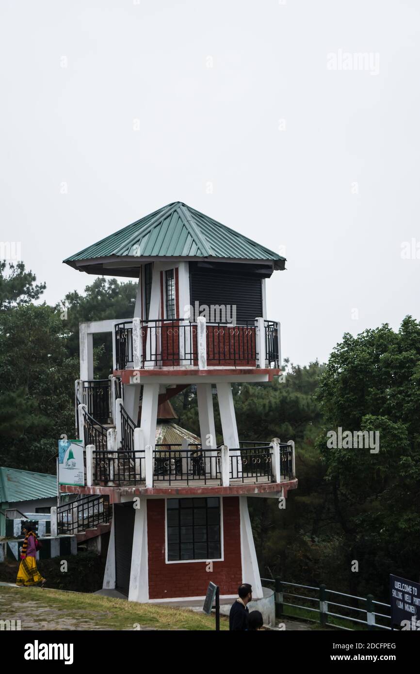 Shillong View Point, Laitkor Peak shillong meghalaya india Stock Photo ...