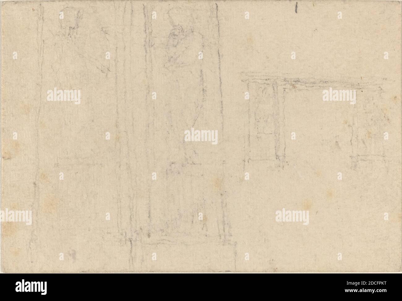 Graphite on back of a calling card hi-res stock photography and images ...