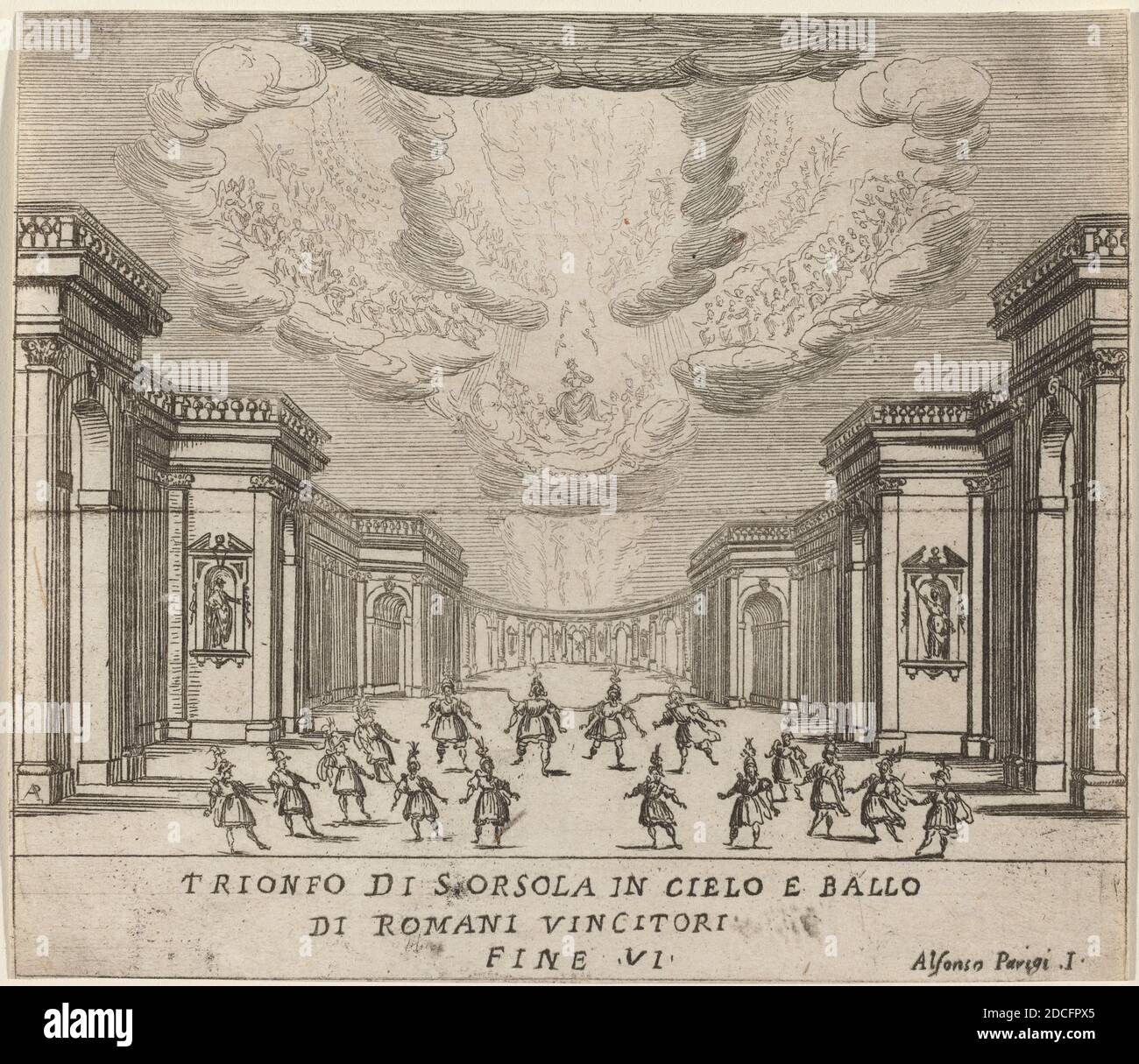 Alfonso Parigi II, (artist), Florentine, 1606 - 1656, The Triumph of ...