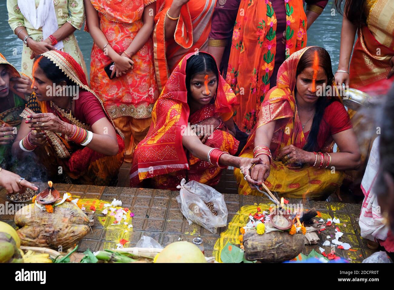 Chat puja hi-res stock photography and images - Alamy