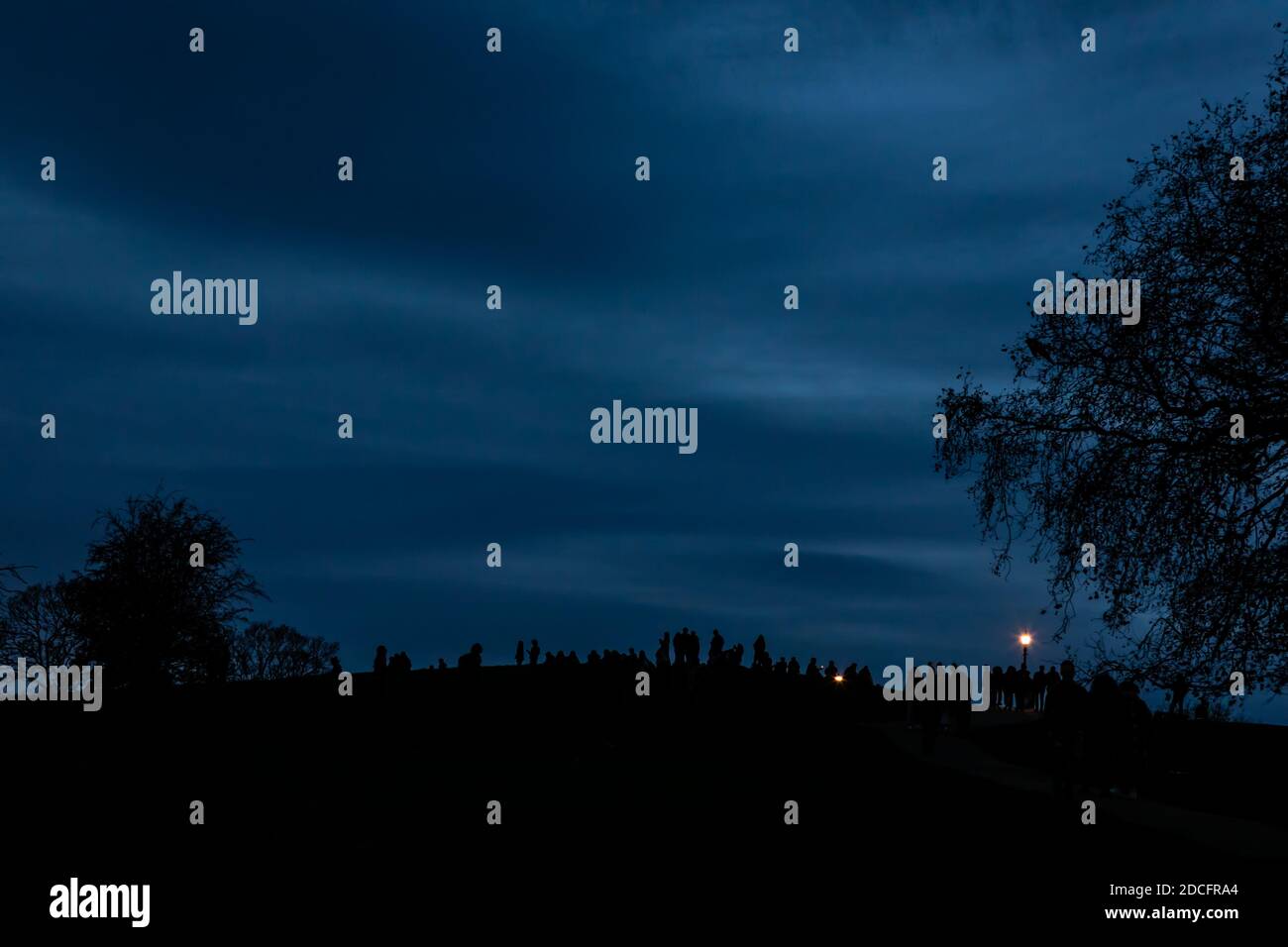 Primrose Hill at Night, London Stock Photo - Alamy