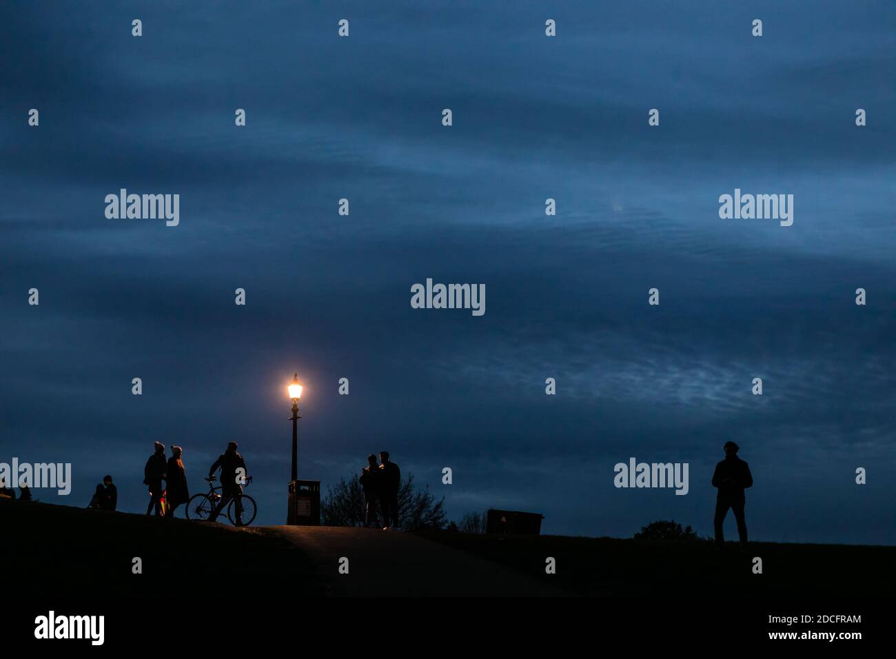 Primrose Hill at Night, London Stock Photo - Alamy