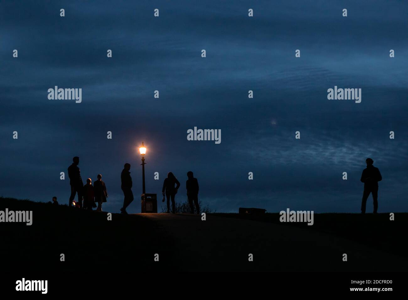 Primrose Hill at Night, London Stock Photo - Alamy