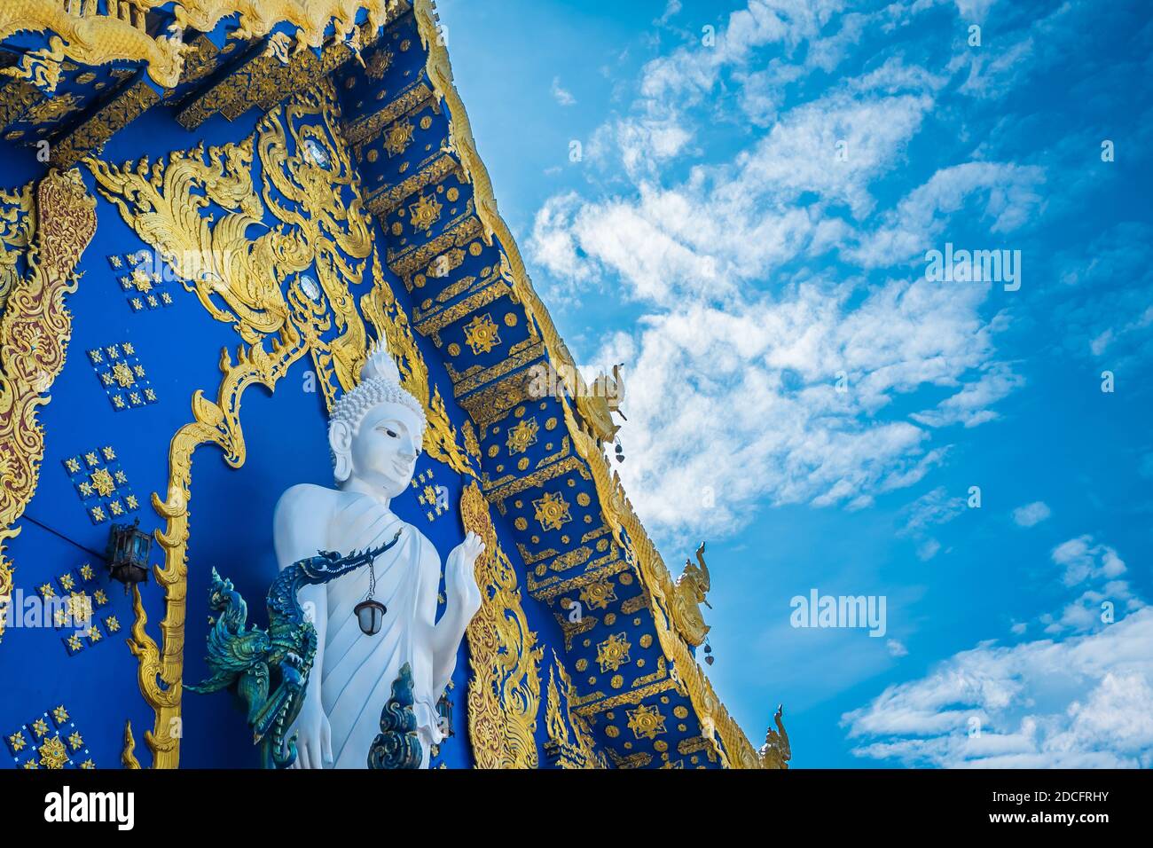 Wat Rong Seur Ten or Blue Temple is a famous temple and is a major ...