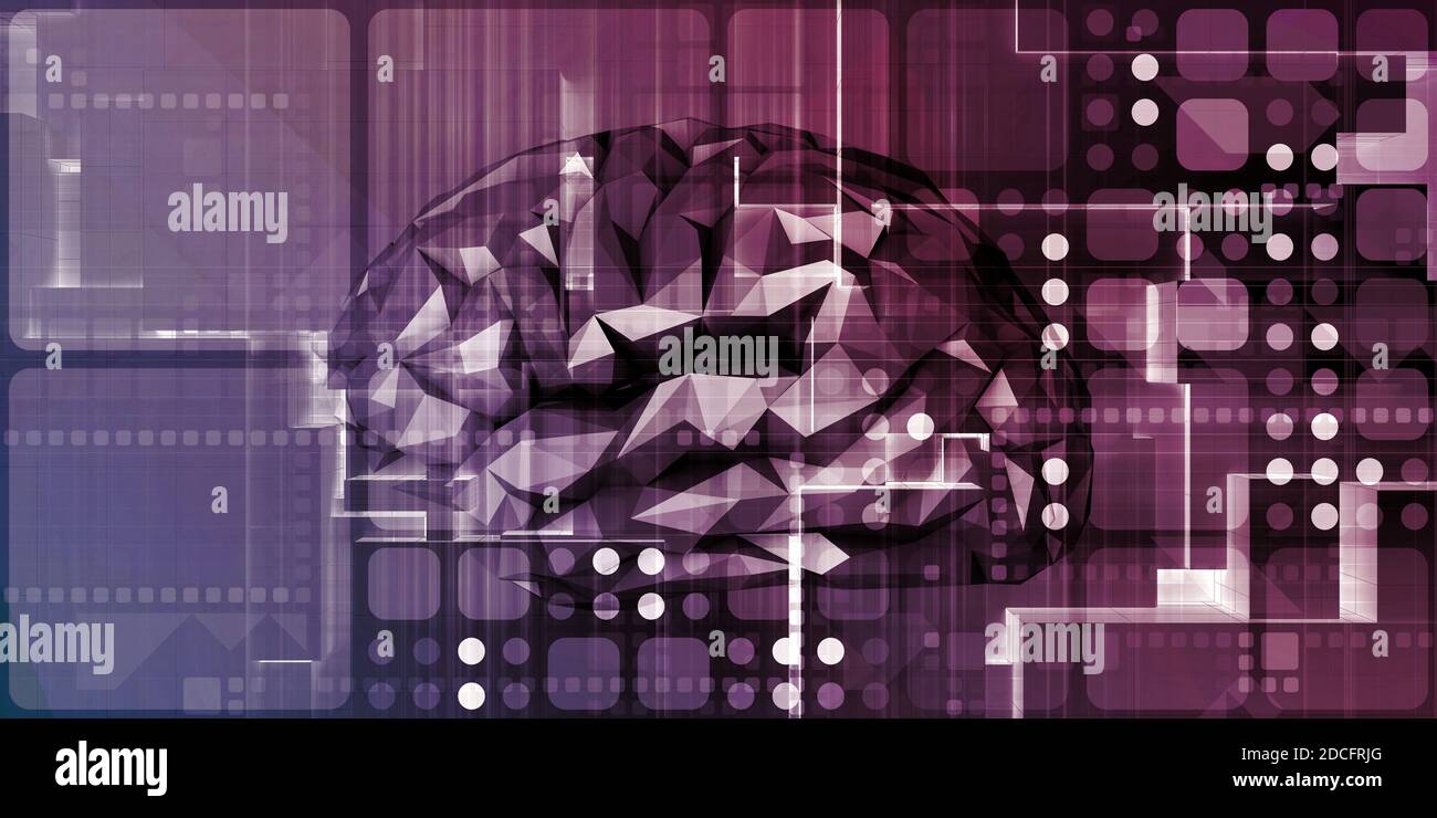 Science Analytics and Medical Concept for Brain Stock Photo - Alamy