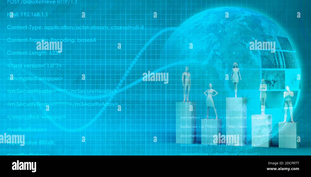 Modern Medical Science Technology as a Art Stock Photo - Alamy