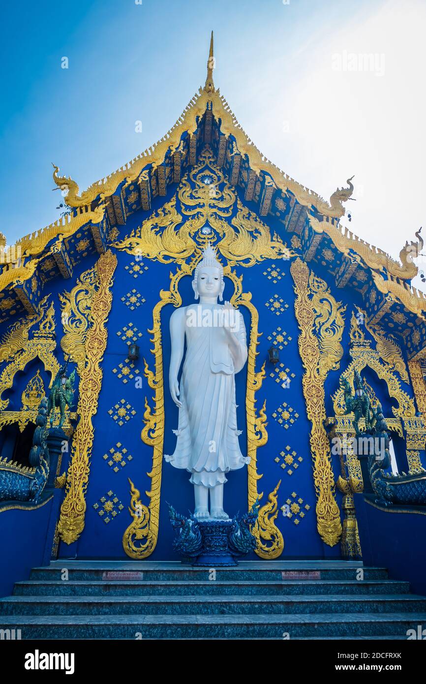 Wat Rong Seur Ten or Blue Temple is a famous temple and is a major ...