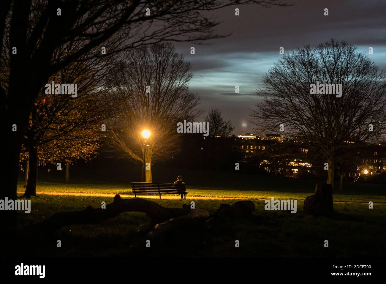 Primrose Hill at Night, London Stock Photo - Alamy