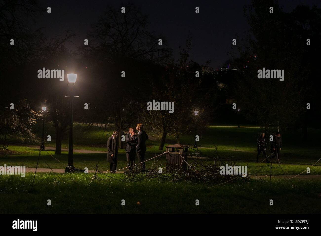 Primrose Hill at Night, London Stock Photo - Alamy