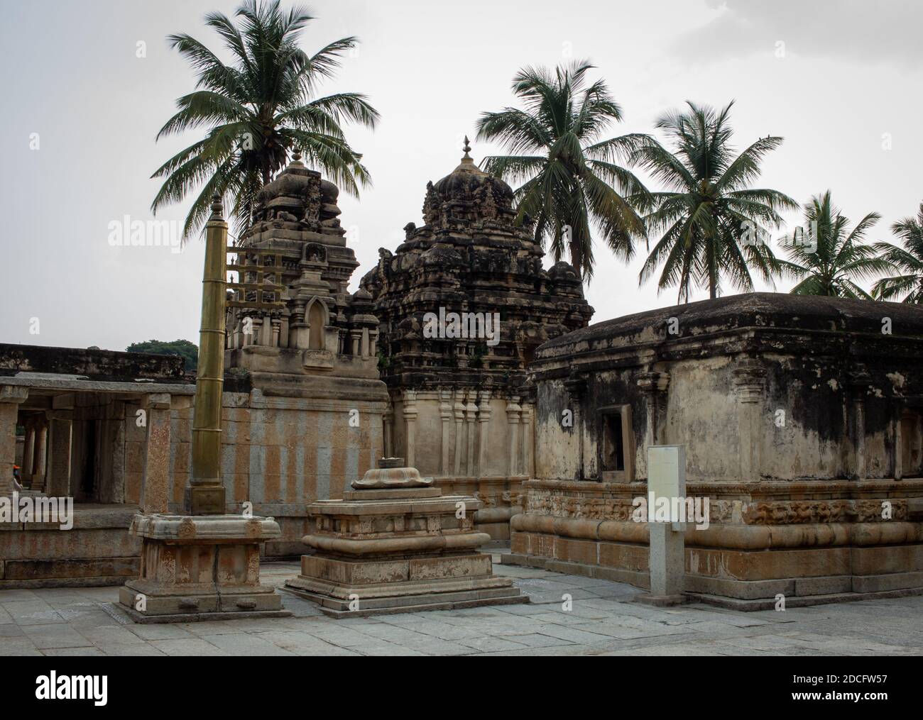Beautiful ancient and historical temple in Avani, Karnataka, India ...