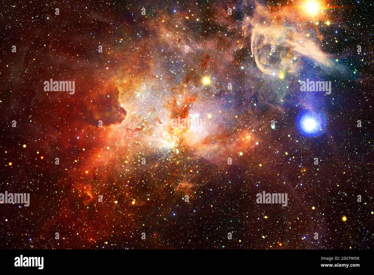 Outer space. Science fiction cosmos. Elements of this image furnished ...