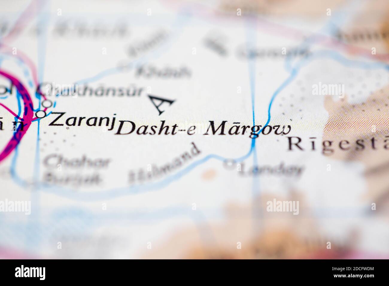 Afghanistan map focus hi-res stock photography and images - Alamy