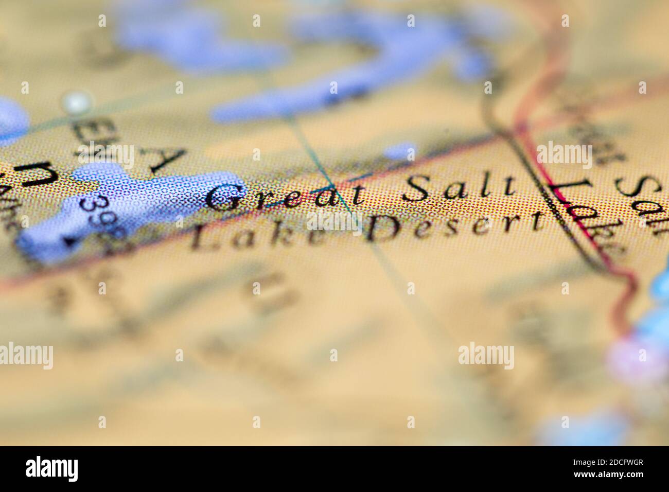 Great Salt Desert Map