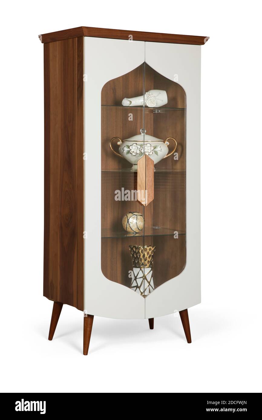 Display cabinet Cut Out Stock Images & Pictures - Alamy