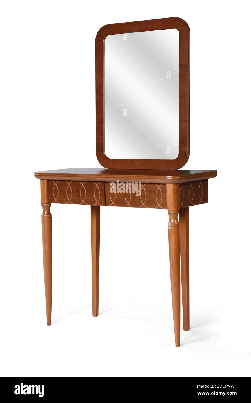 Dressing table mirror Cut Out Stock Images & Pictures - Alamy