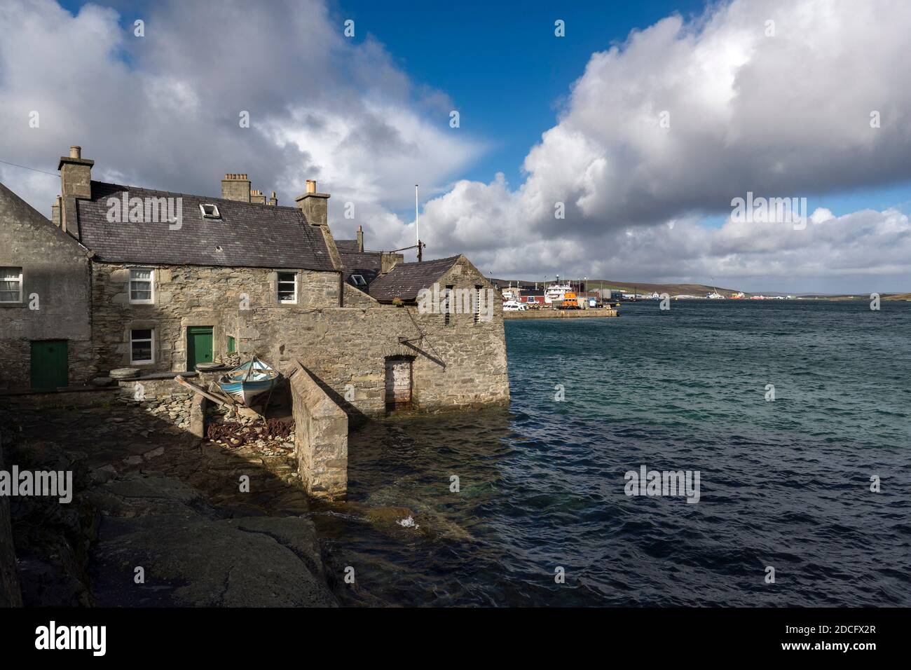 Lerwick; Jimmy Perez House; Shetland; UK Stock Photo - Alamy