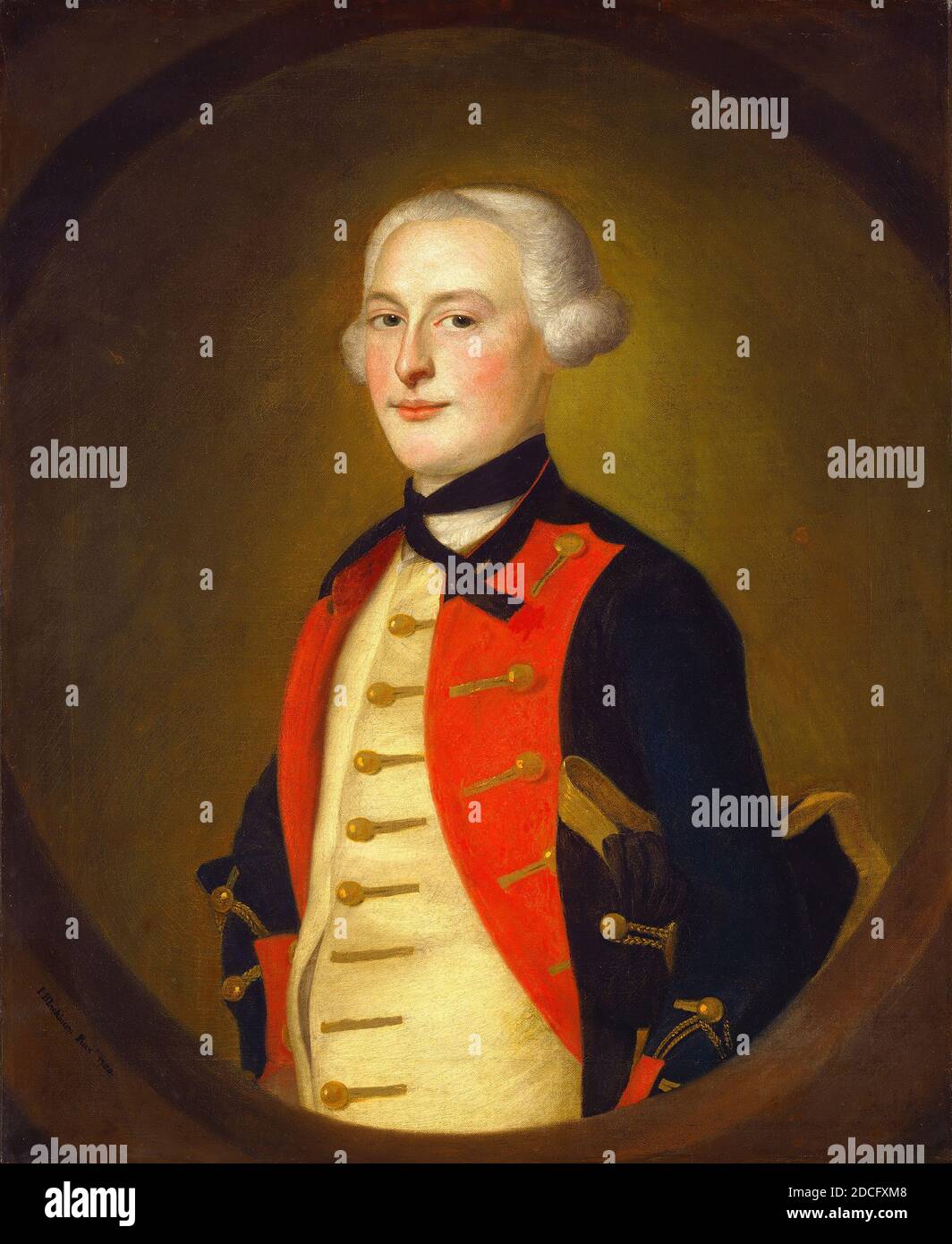 1756 british officer hi-res stock photography and images - Alamy