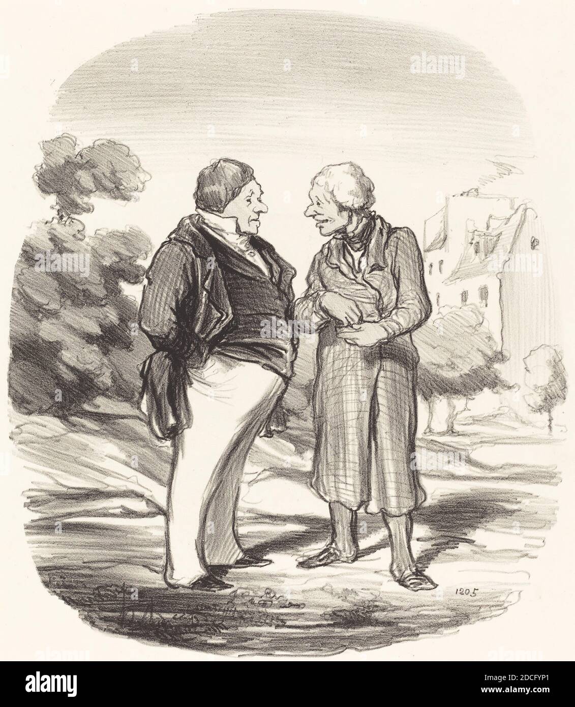 Honoré Daumier, (artist), French, 1808 - 1879, Actionnaires ...