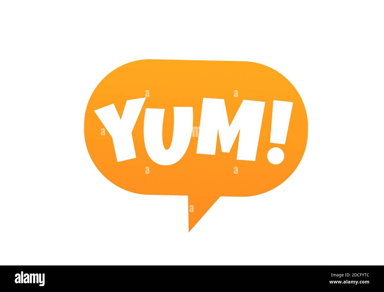 Yum logo design hi-res stock photography and images - Alamy