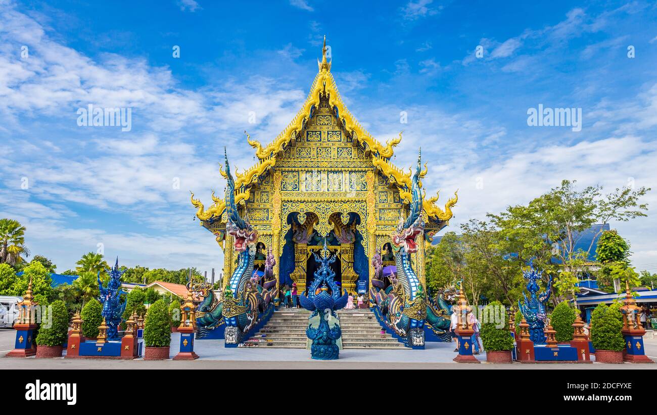 Wat Rong Seur Ten or Blue Temple is a famous temple and is a major ...