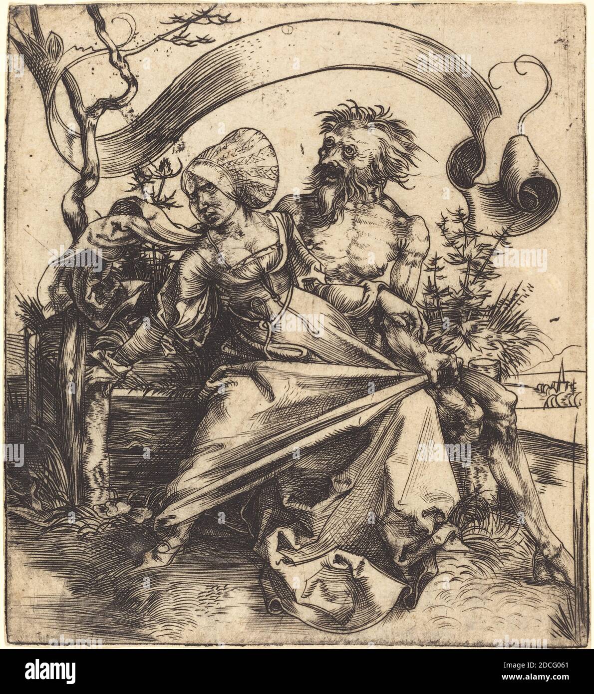 Albrecht Dürer, (artist), German, 1471 - 1528, The Ravisher, c. 1495 ...