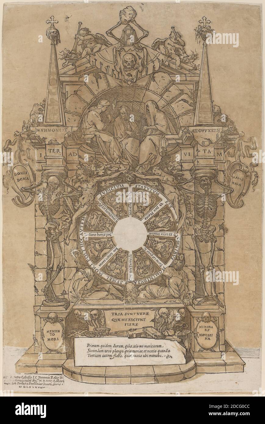 Andrea Andreani, (artist), Italian, 1558/1559 - 1629, Giovanni Fortuna ...