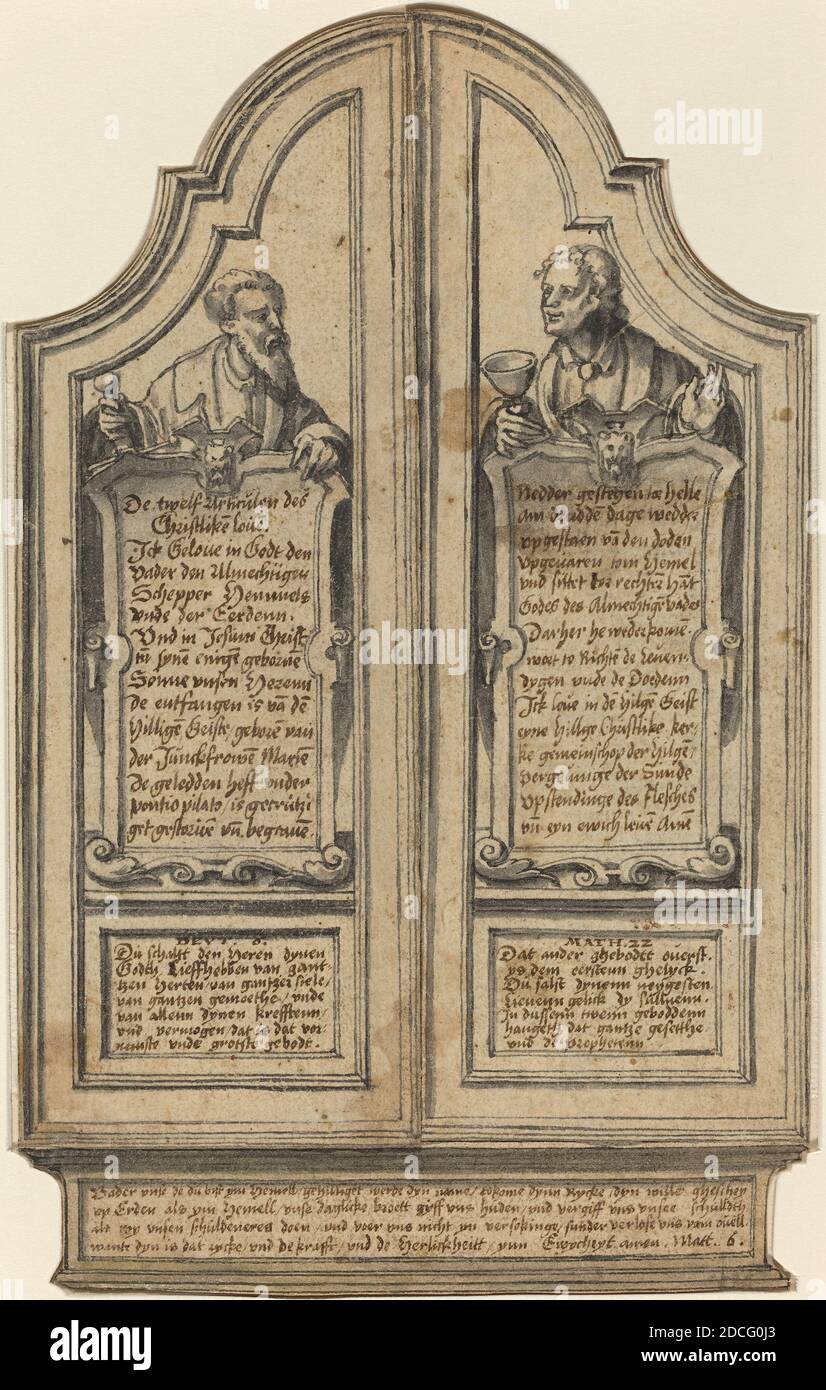 Hermann tom Ring, (artist), German, 1521 - 1597, Altar of the Christian ...